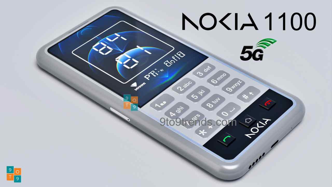 Nokia 1100 5G First Look, Camera, Concept, Price and Release Date » 9to9trends